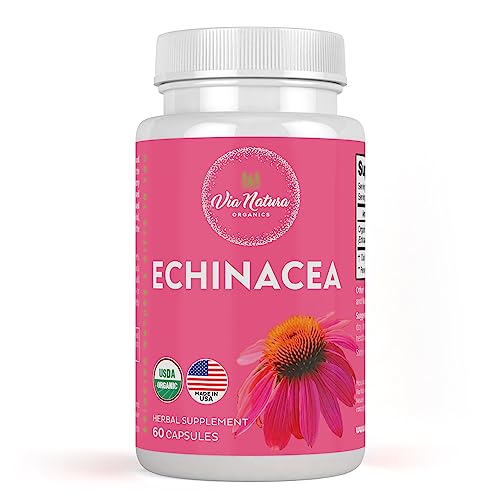 organic echinacea capsules for health