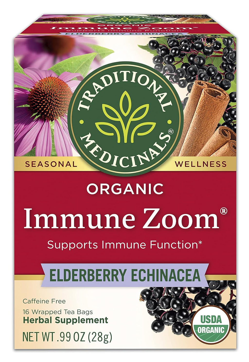 organic echinacea elderberry tea benefits