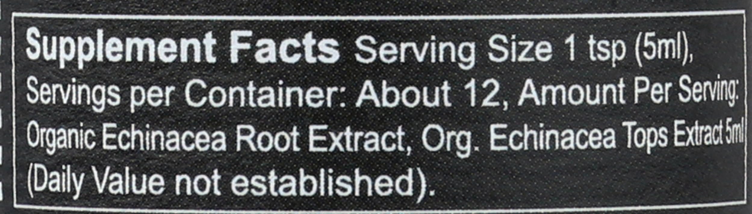 organic echinacea flower tincture