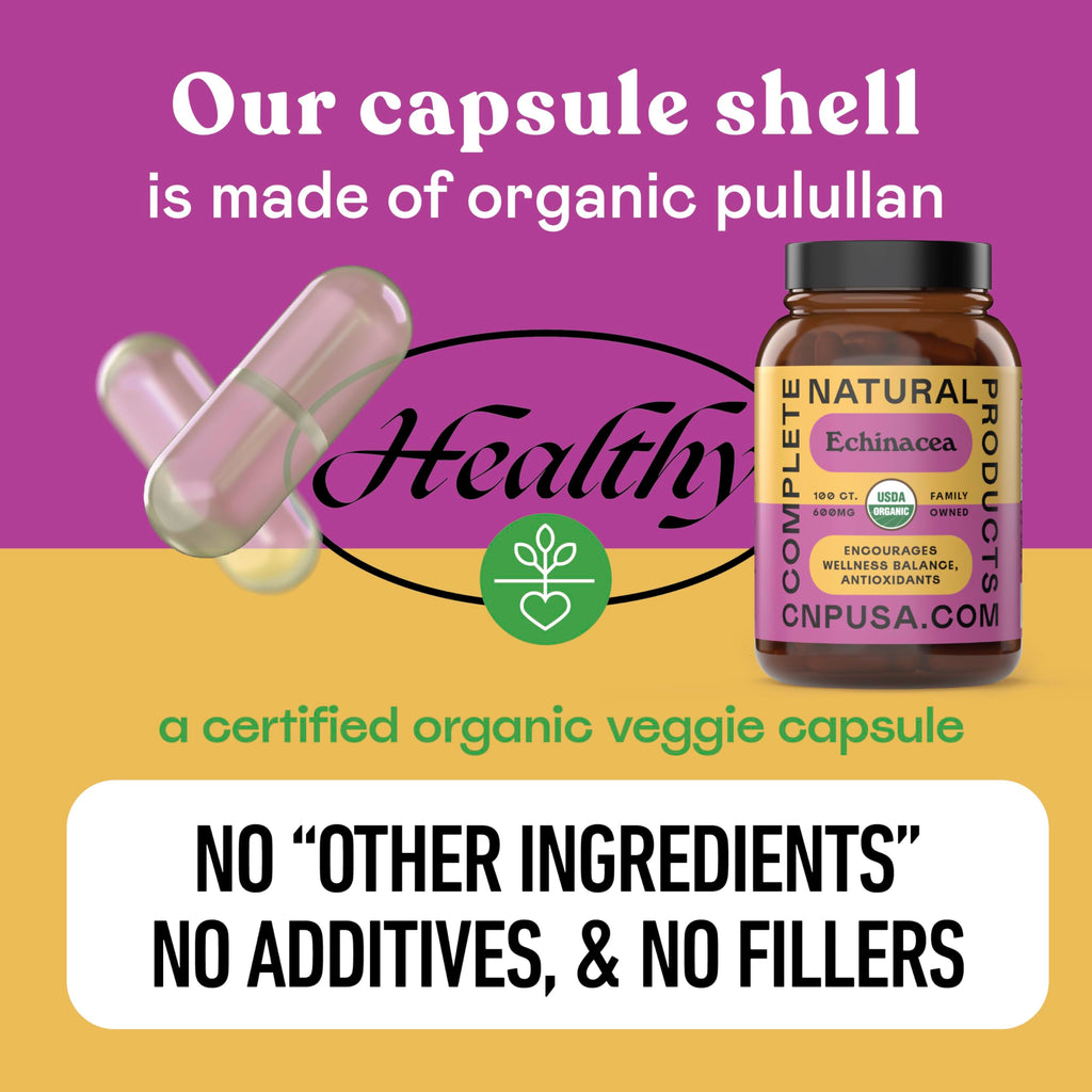 organic echinacea for overall wellness