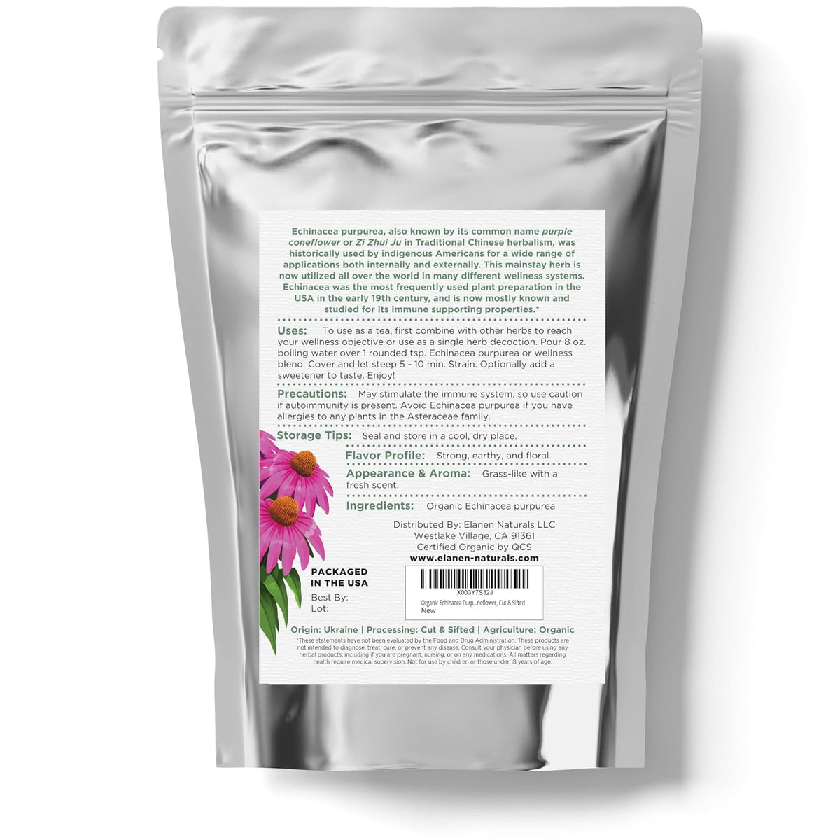 organic echinacea for seasonal health