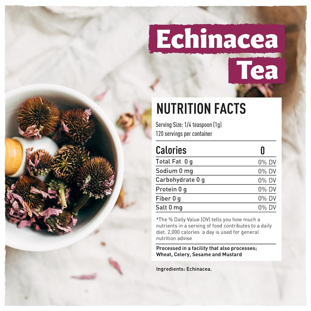 organic echinacea for wellness