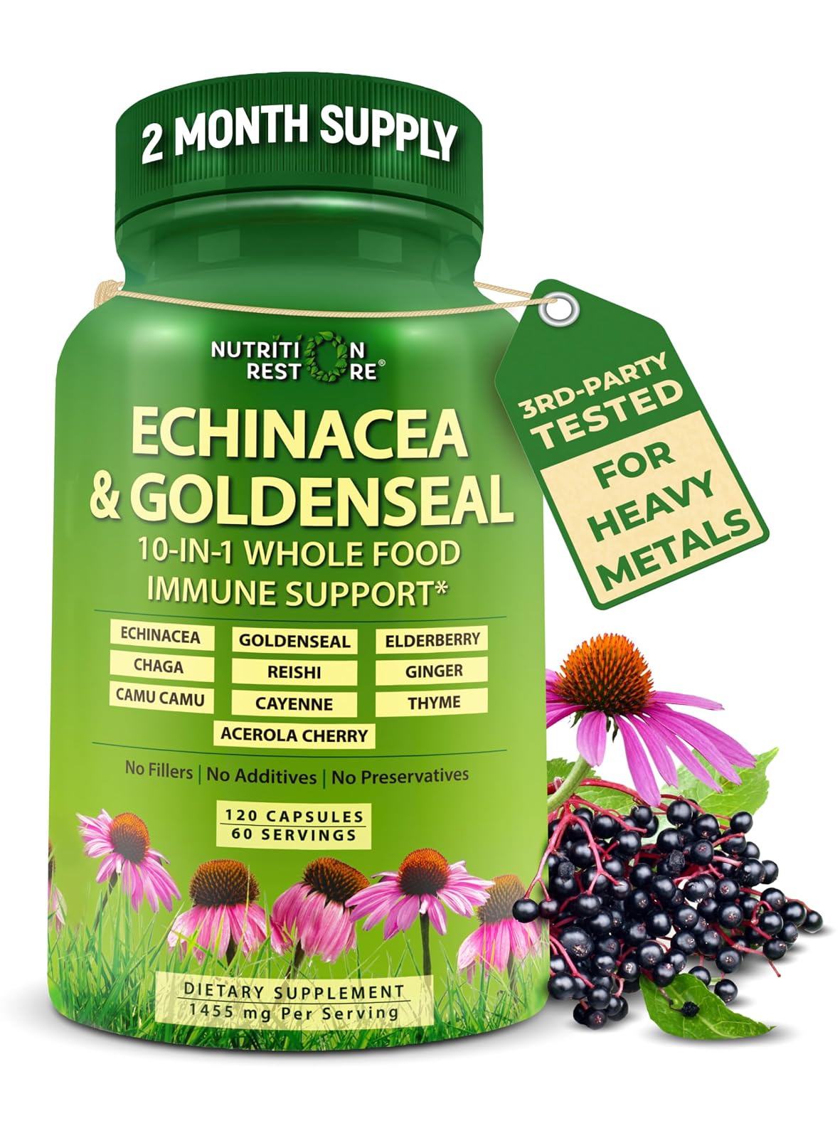 organic echinacea goldenseal capsules