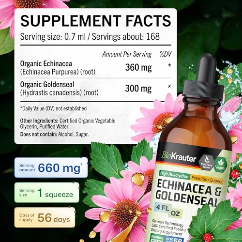 organic echinacea goldenseal extract