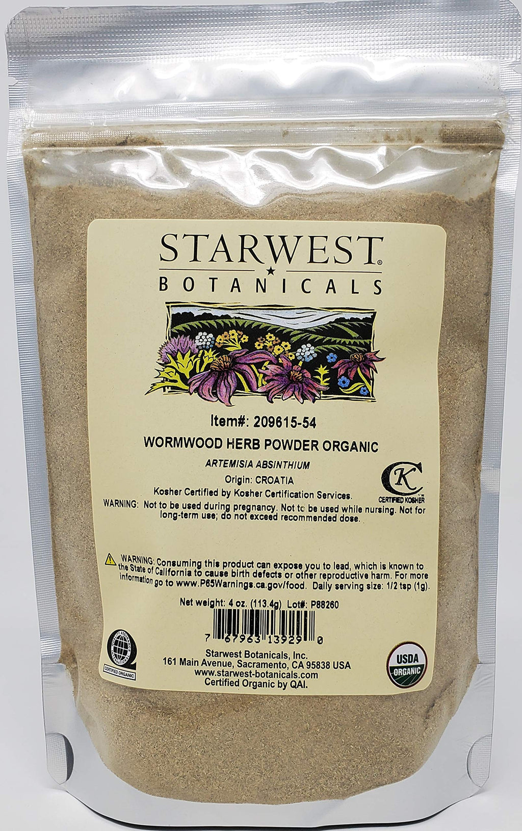 organic echinacea herb powder