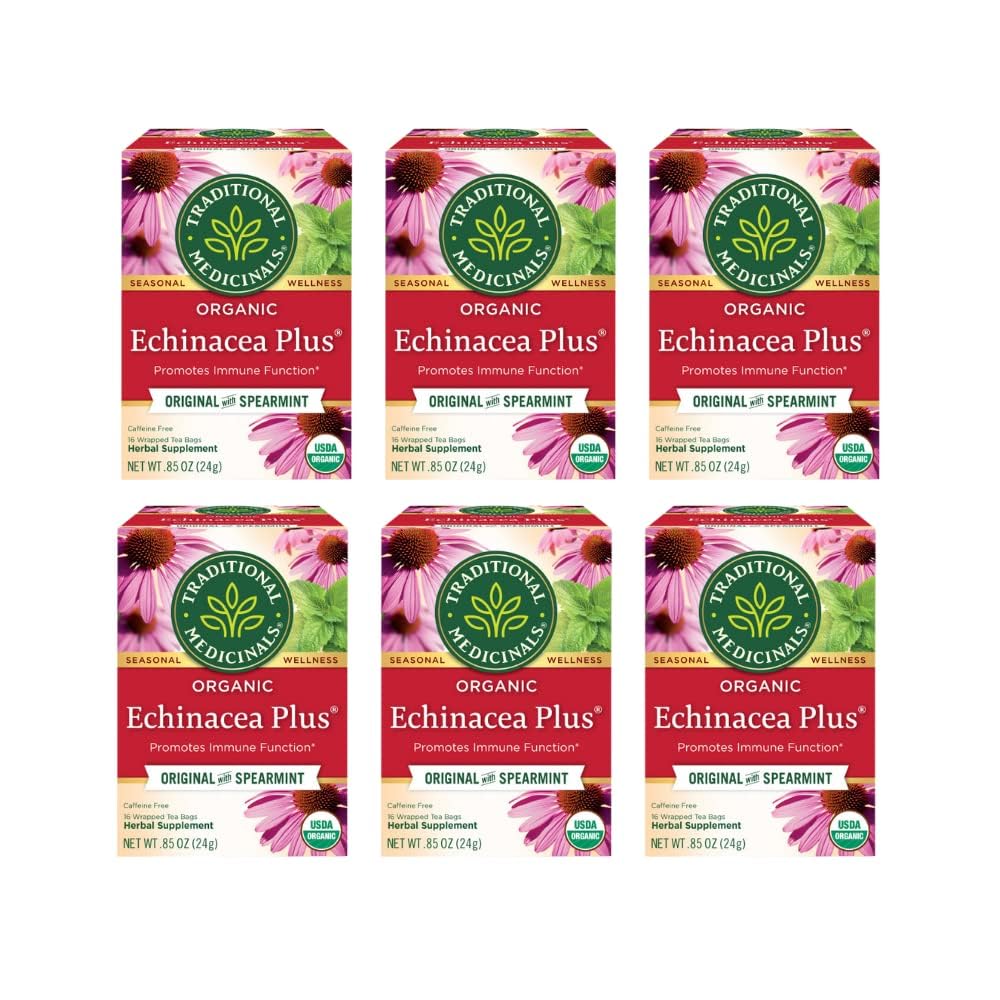 Organic Echinacea herbal tea bags