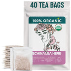 organic echinacea herbal tea bags