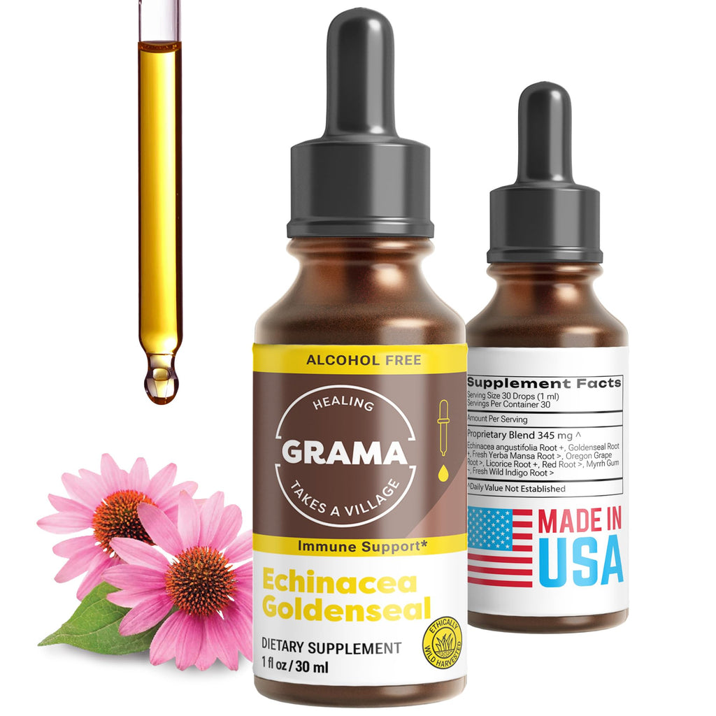organic echinacea immune support drops