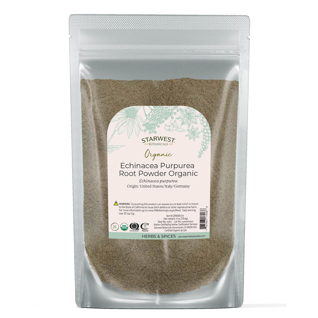 organic echinacea purpurea root powder