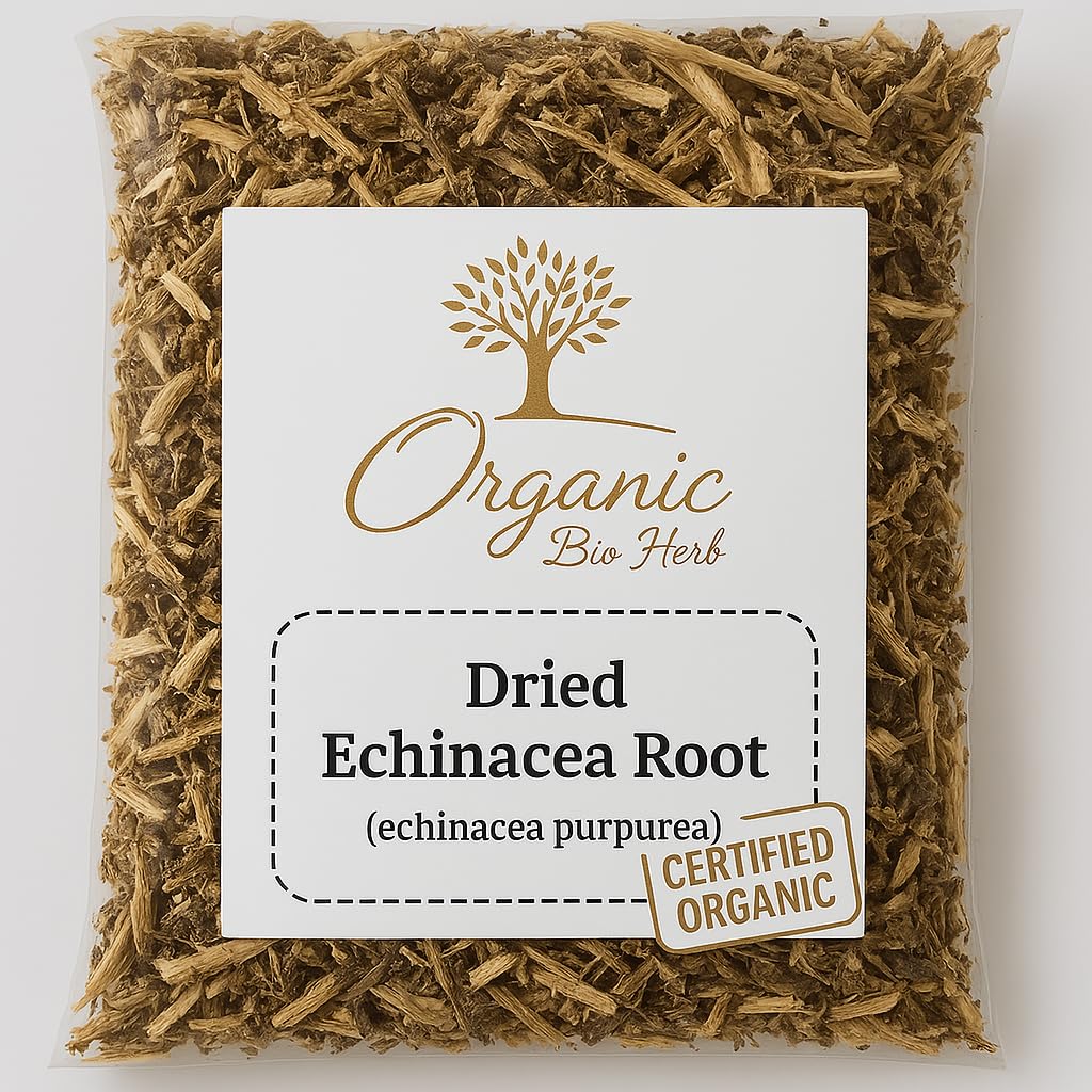 organic echinacea root herbal supplement