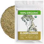 organic elder flower herbal tea
