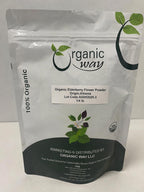organic elder flowers herbal tea