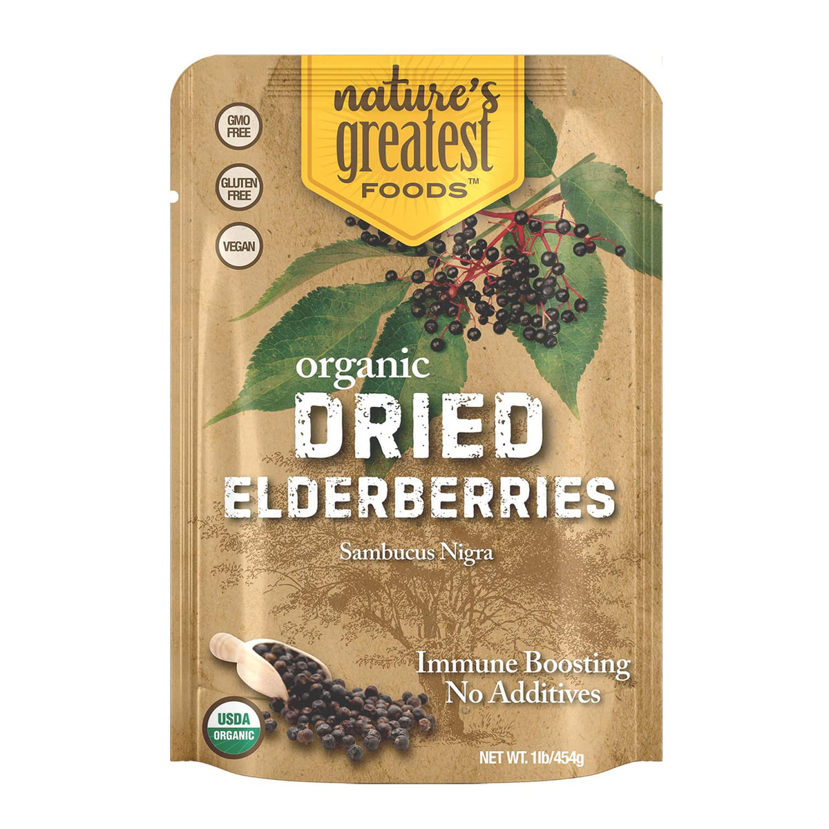 organic elderberries for natural health