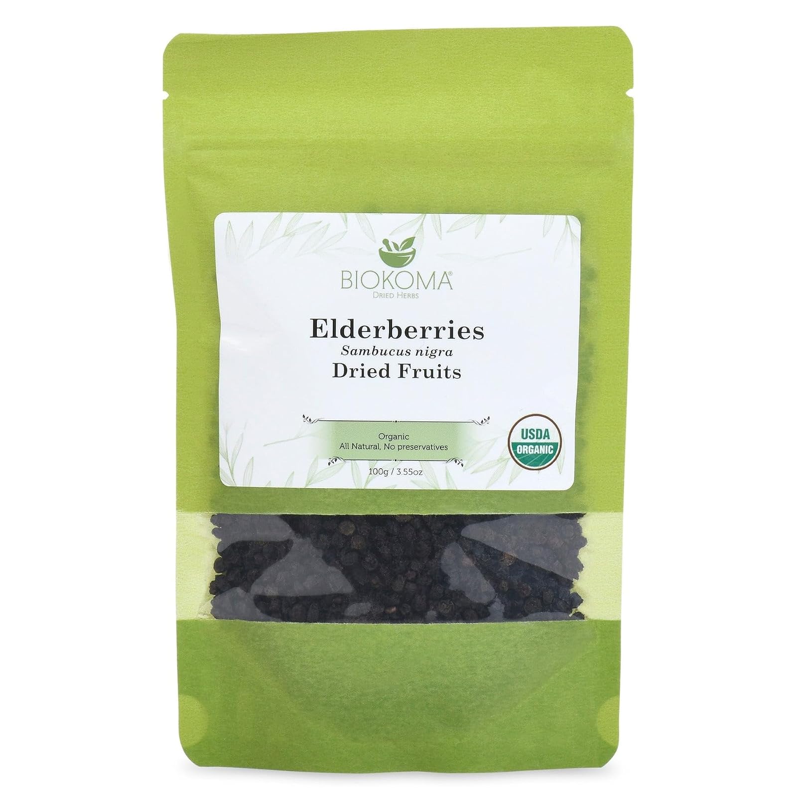 organic elderberries for natural health