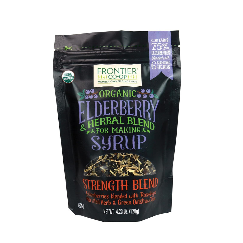 organic elderberries for natural remedies