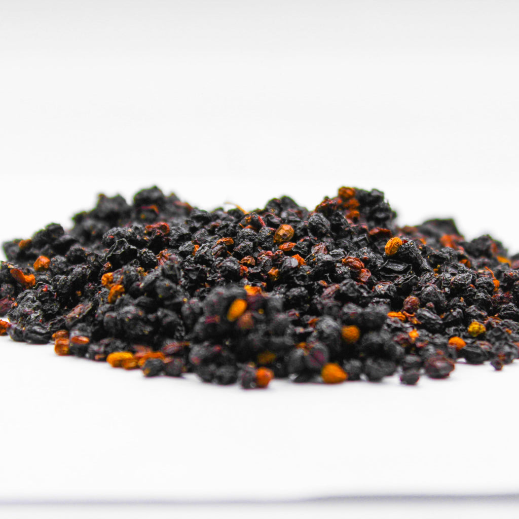 Organic elderberries for wellness routines