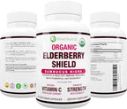 organic elderberry and echinacea capsules