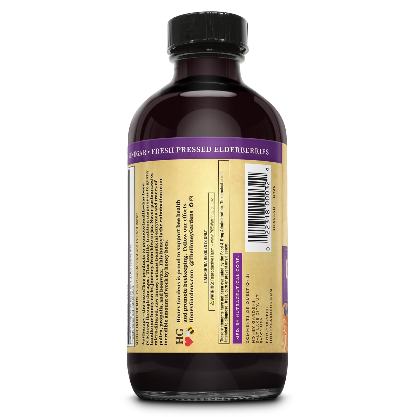 organic elderberry and honey blend