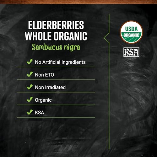 organic elderberry benefits for wellness