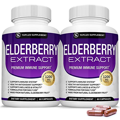 organic elderberry capsules for immunity