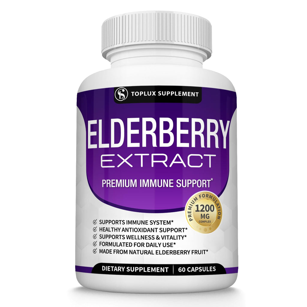 organic elderberry capsules for immunity