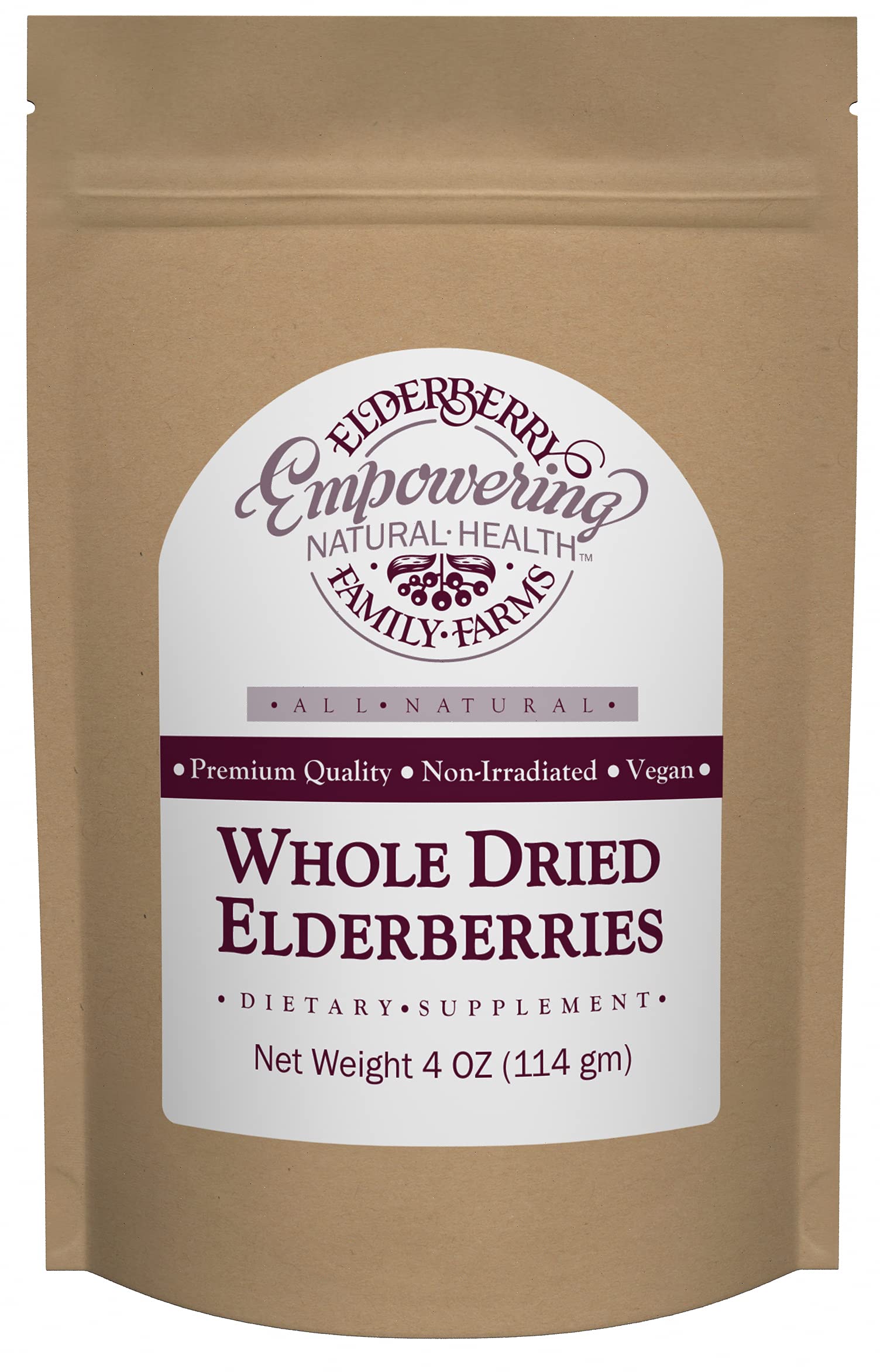 organic elderberry dried berries Canada