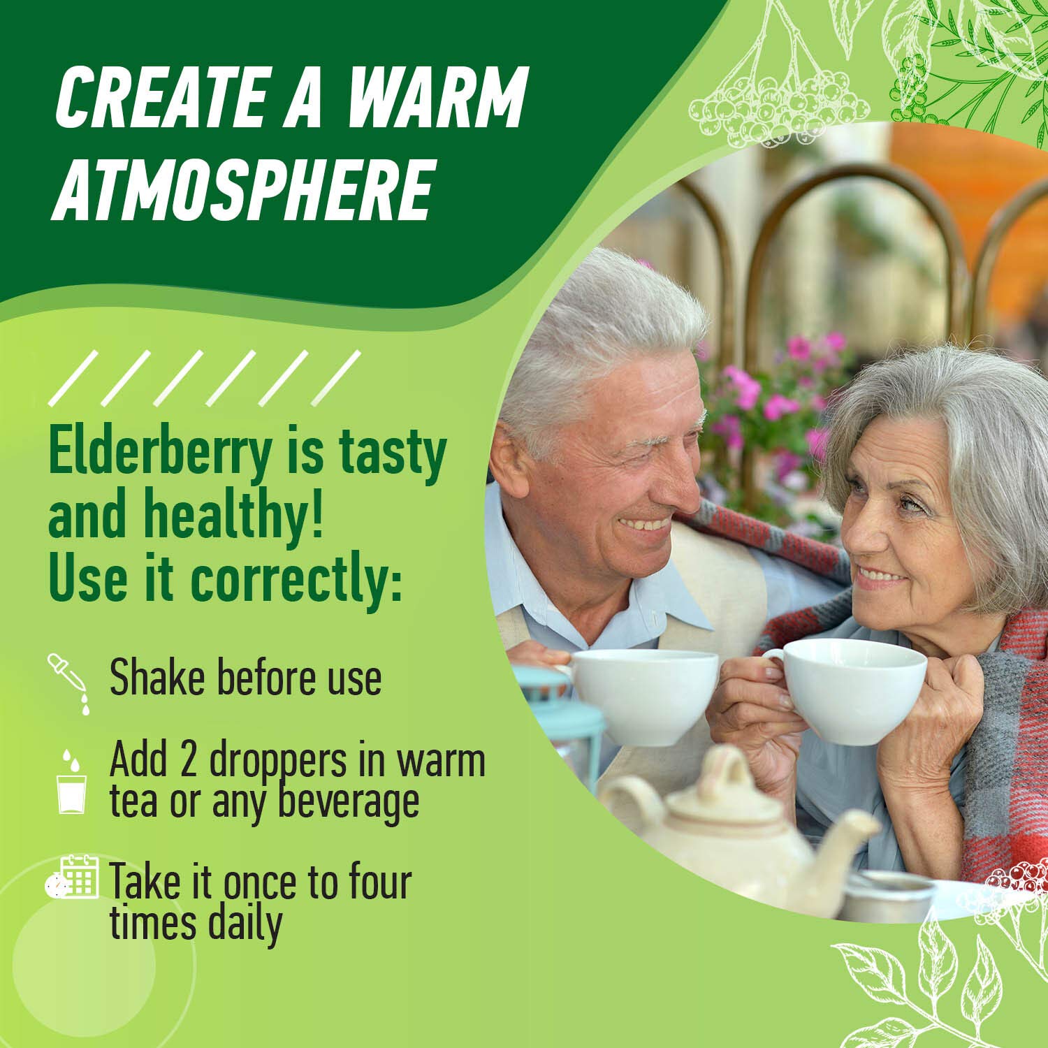 organic elderberry drops for daily use
