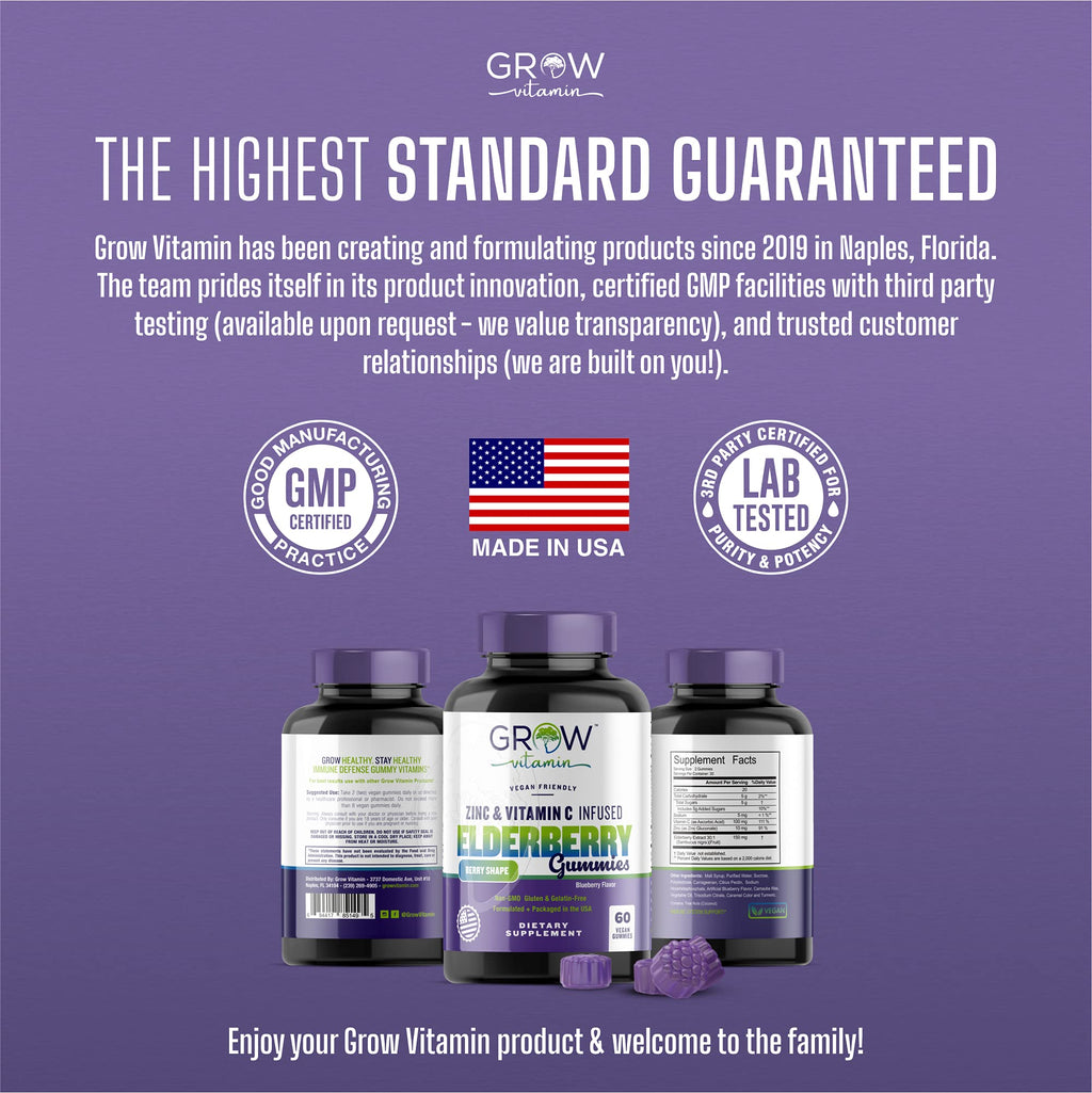 organic elderberry extract gummies