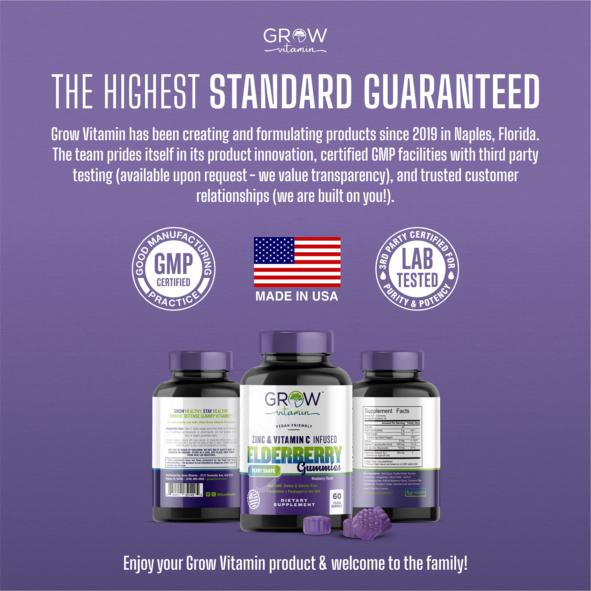 organic elderberry extract gummies