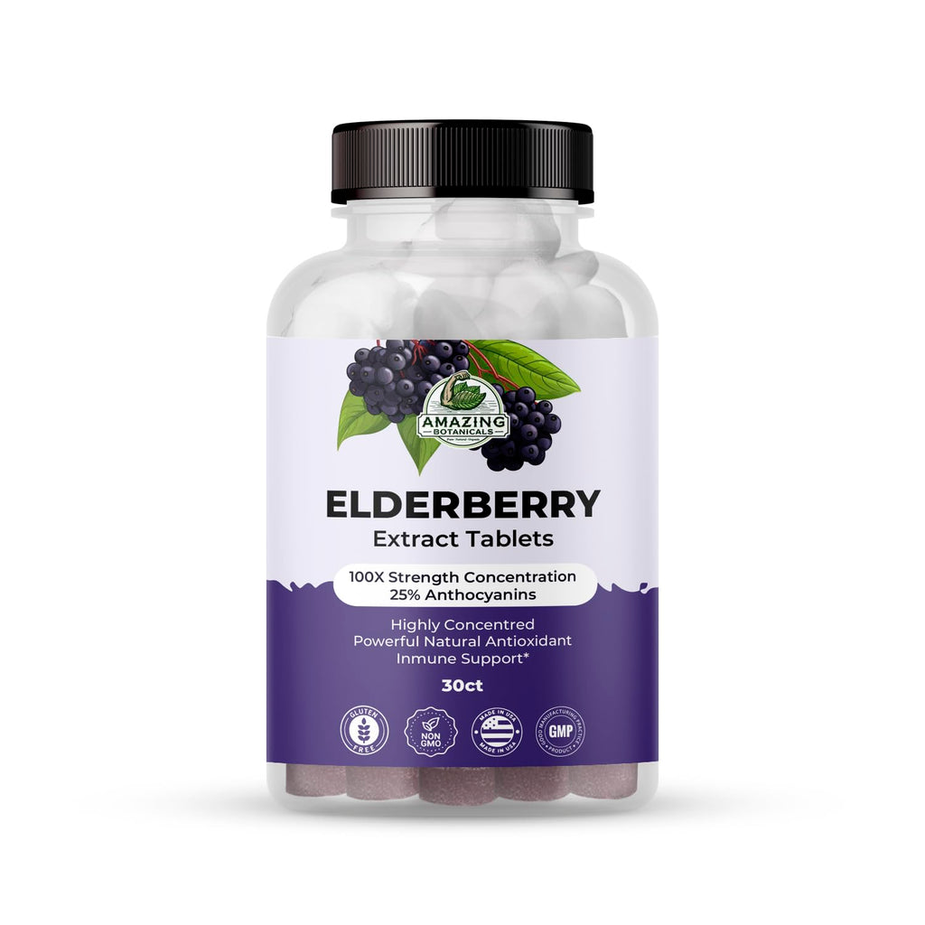 organic elderberry extract tablets
