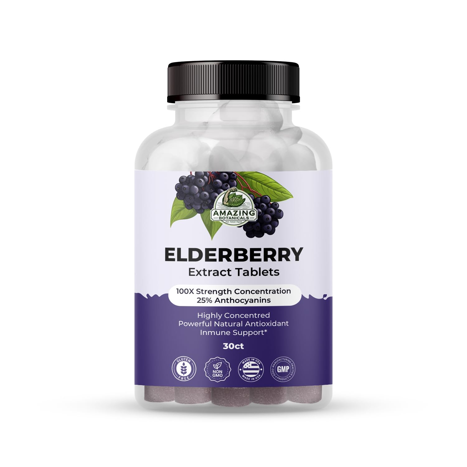 organic elderberry extract tablets