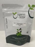 organic elderberry flower for herbal tea