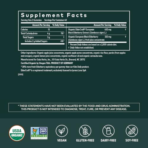 organic elderberry for immune support