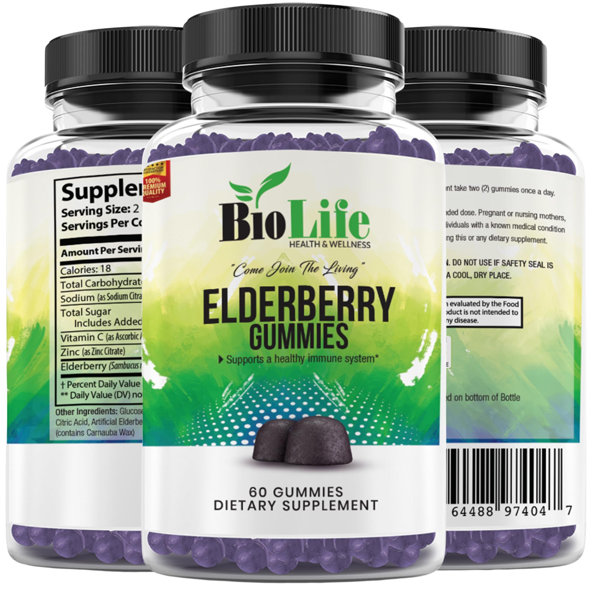 organic elderberry gummies for adults