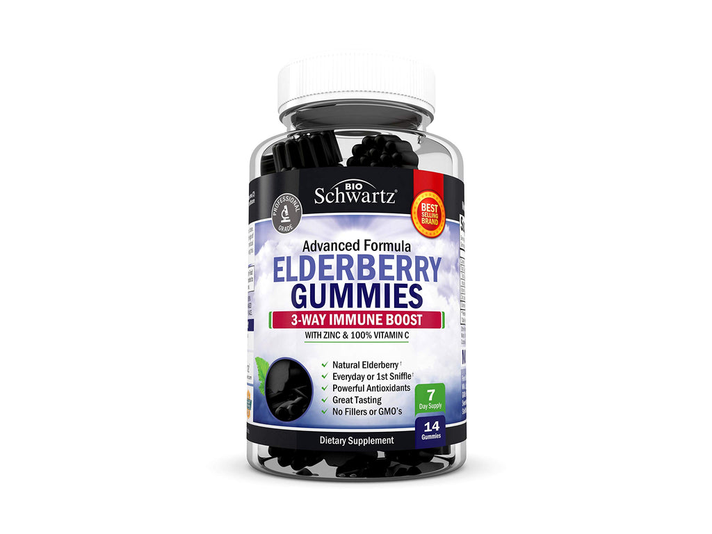 organic elderberry gummies for health