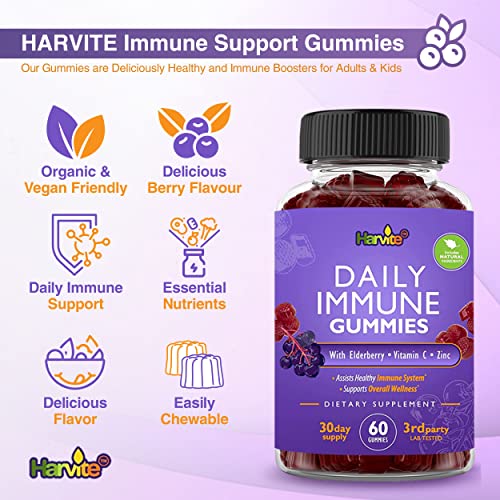 organic elderberry gummies for immune strength