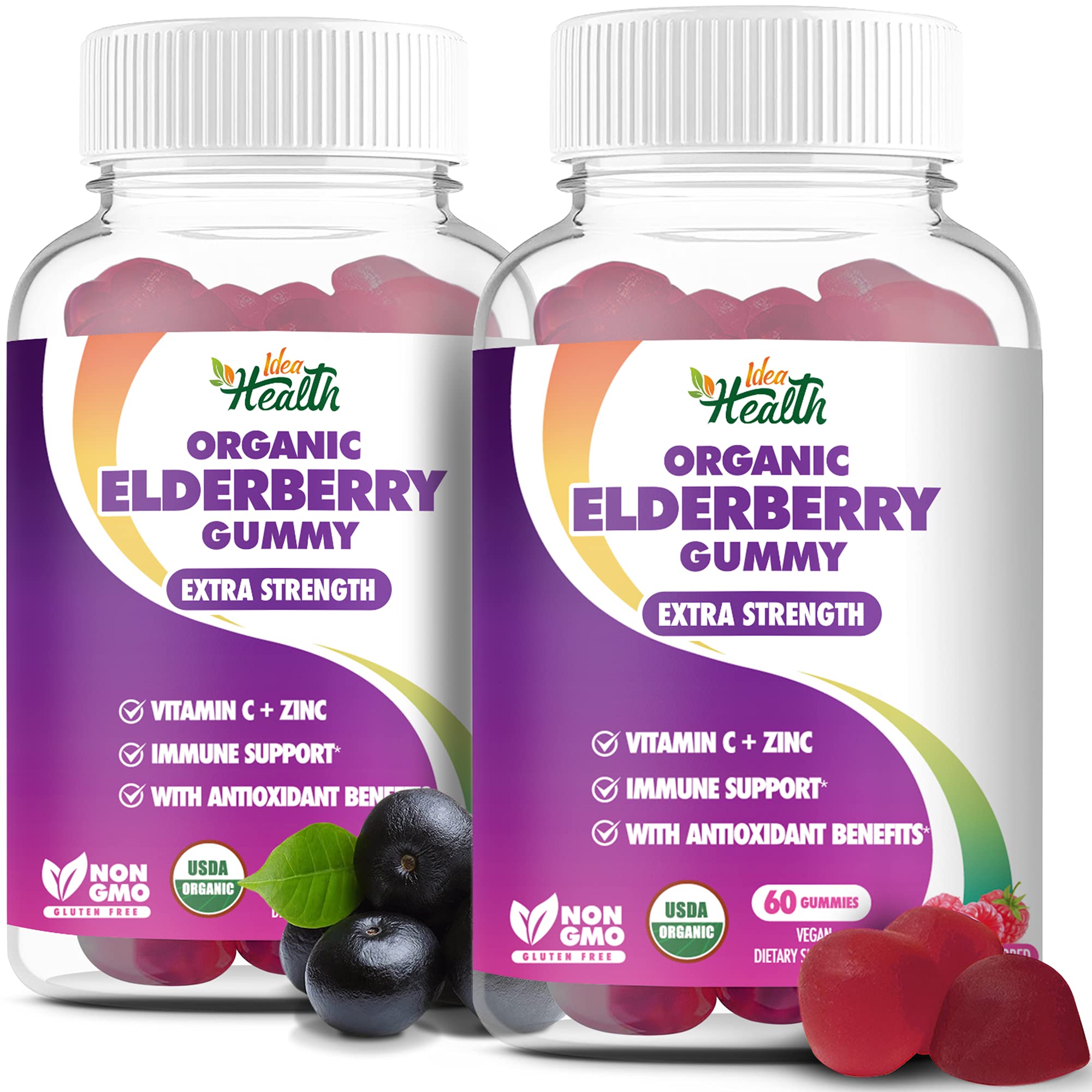 organic elderberry gummies for immunity