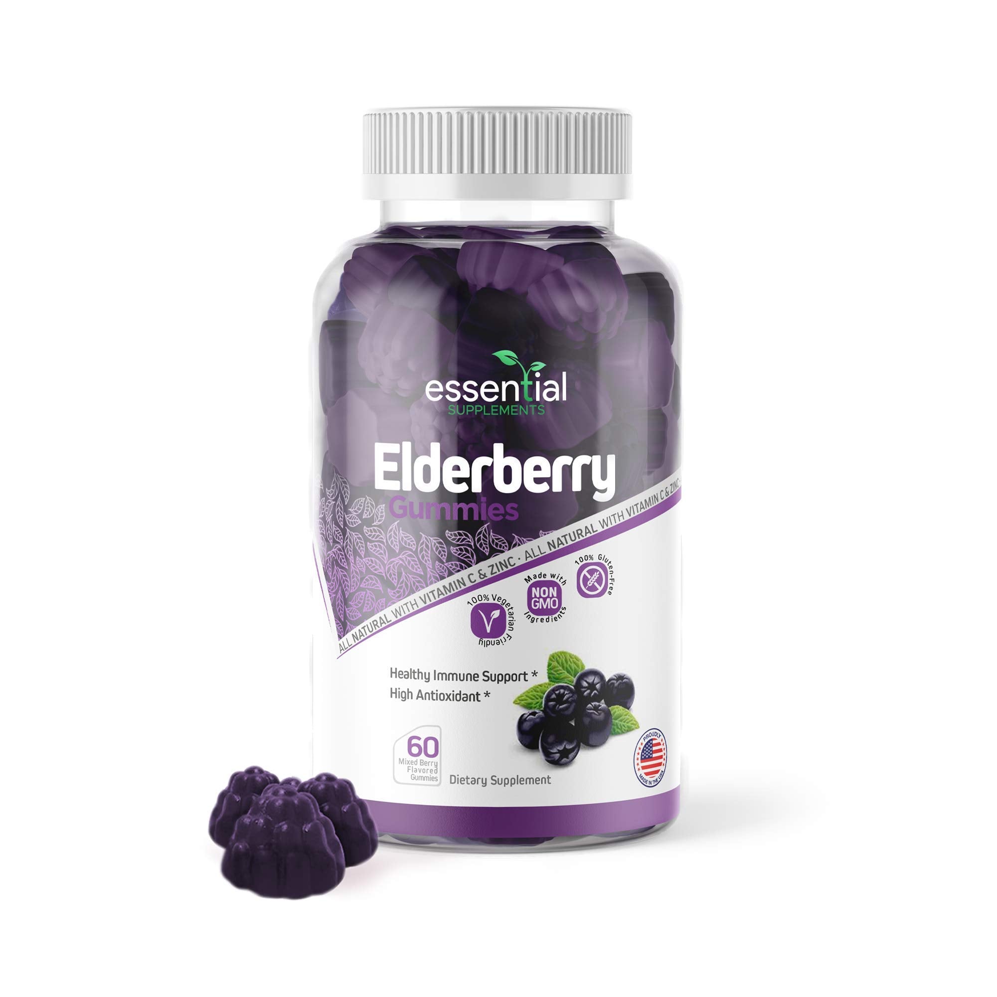 organic elderberry gummies for immunity