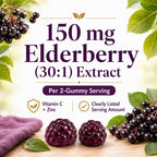 organic elderberry gummies for wellness