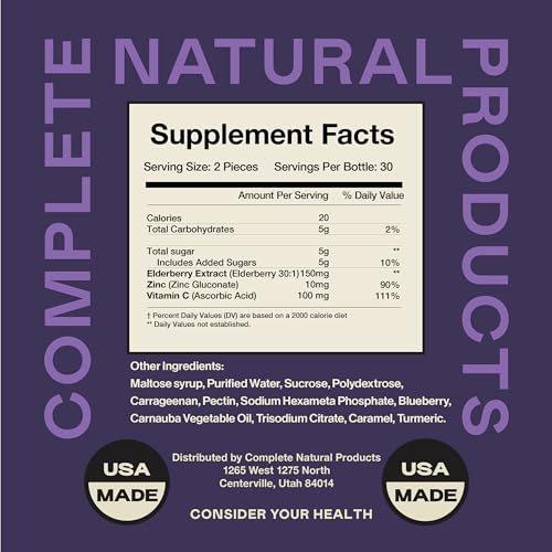 organic elderberry gummies for wellness