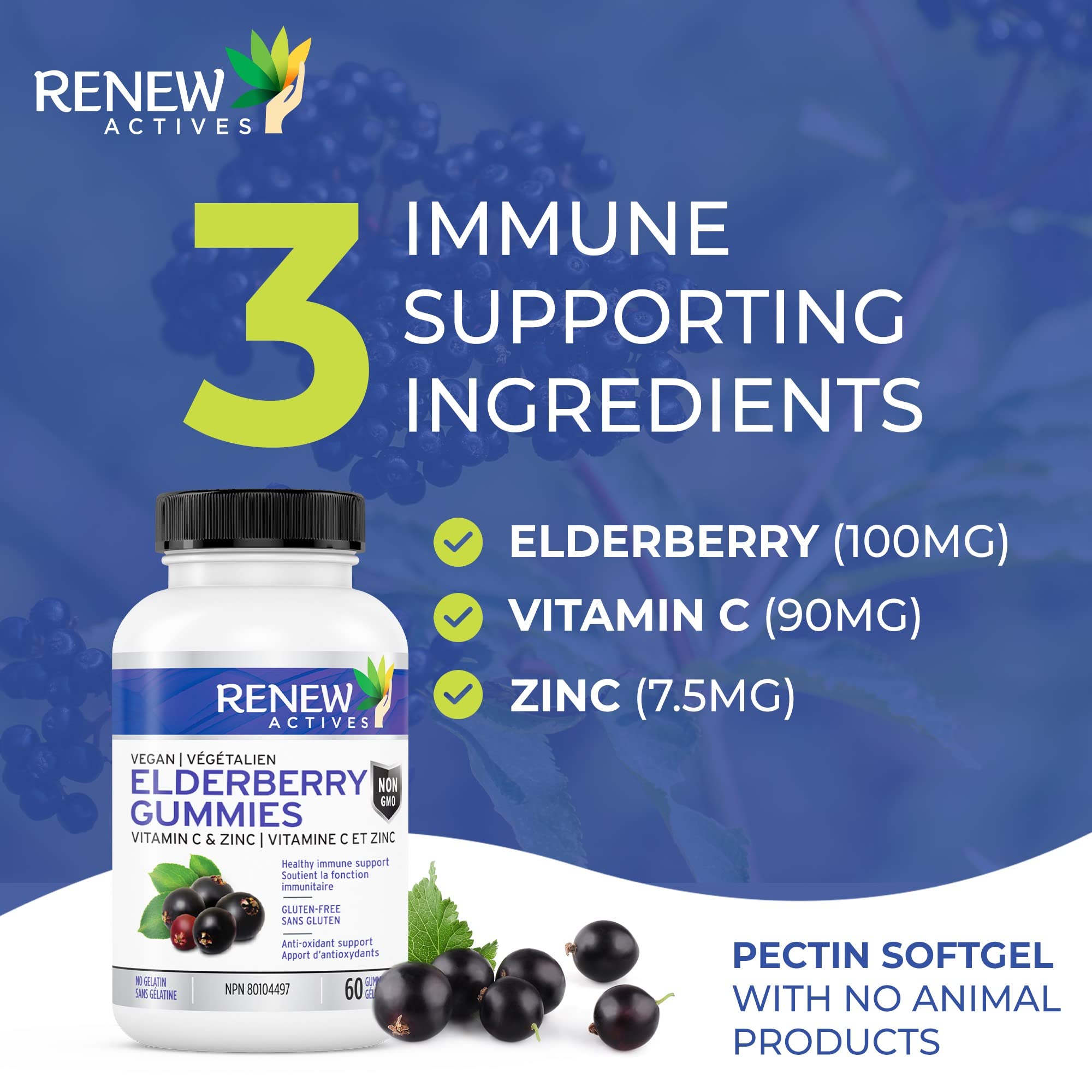 organic elderberry gummies for wellness