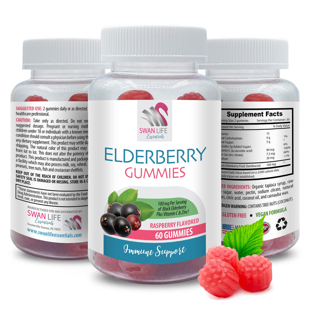 organic elderberry gummies for women