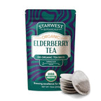 organic elderberry herbal tea bags