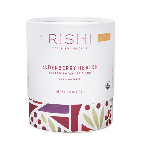 organic elderberry herbal tea blend