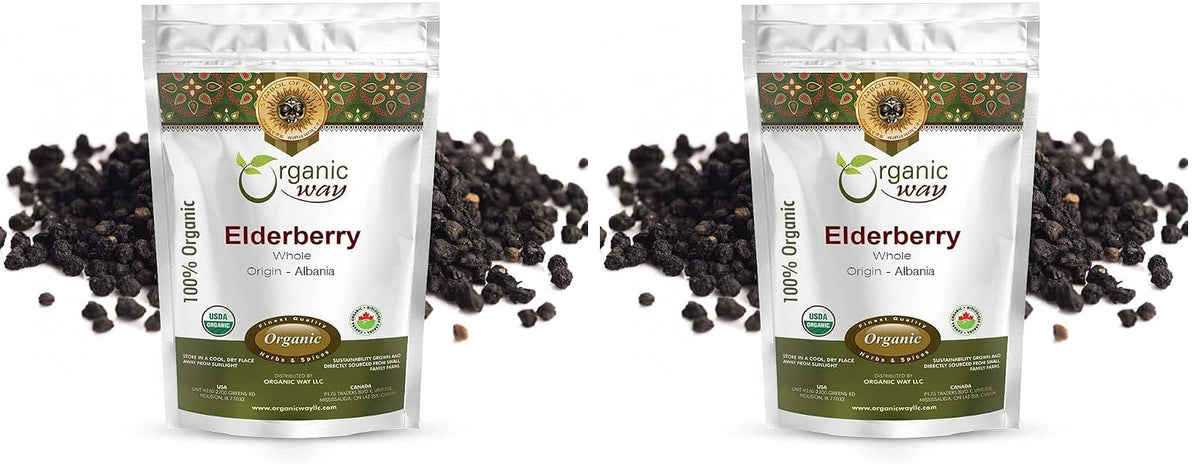 organic elderberry herbal tea