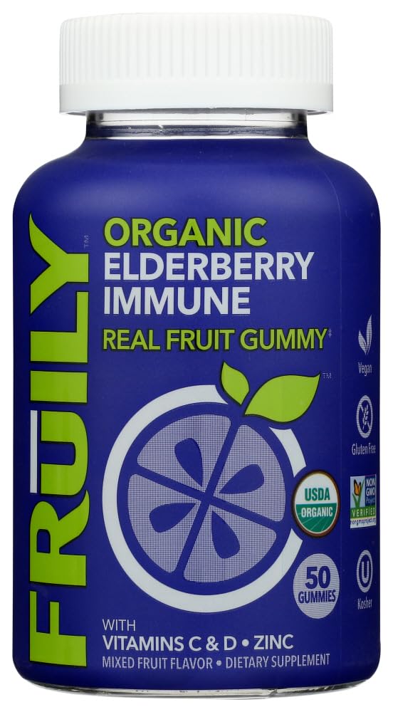 organic elderberry immune gummies