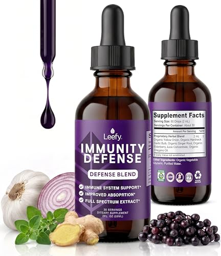 organic elderberry immune support drops