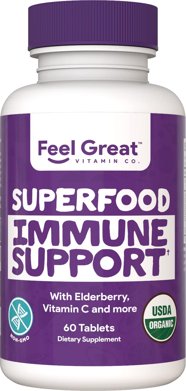 organic elderberry immune support supplement