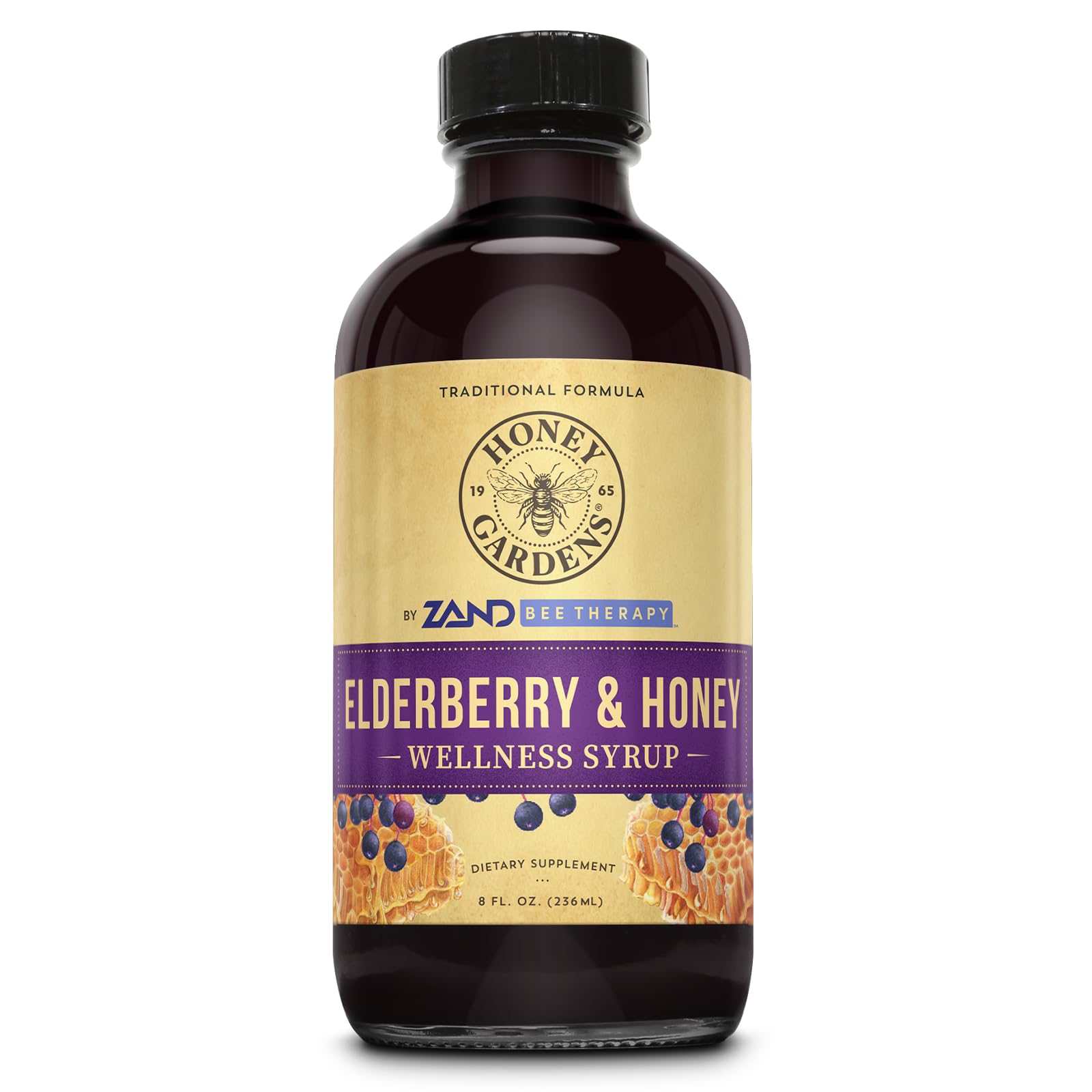 organic elderberry immune support syrup