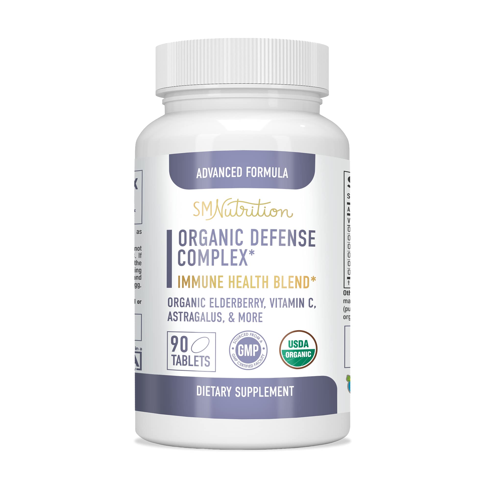 organic elderberry immune support tablets